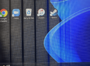 How to Fix Stripes or Flickering Horizontal Lines on a Computer Monitor ...